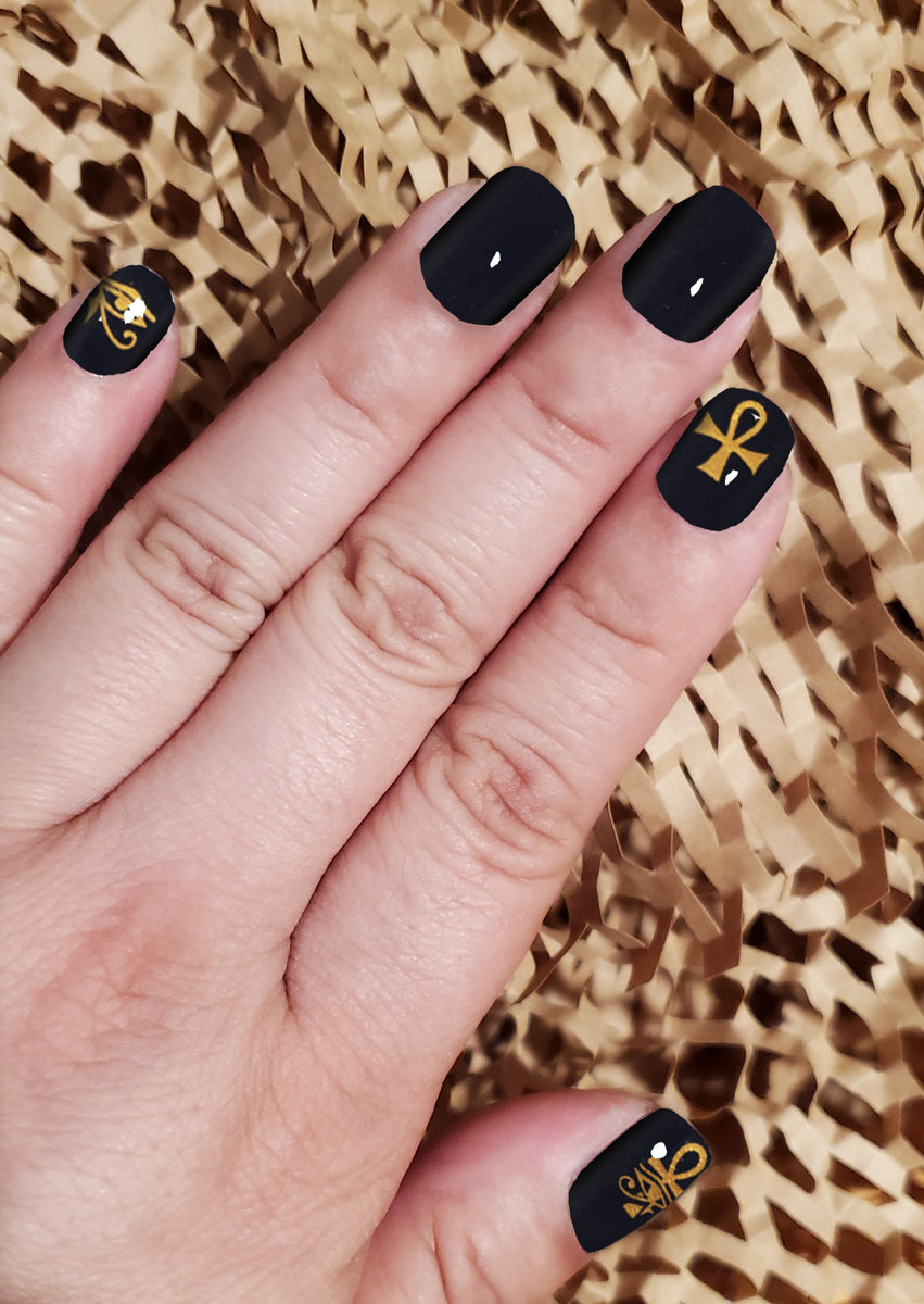 Pharaoh's Relic Nail Wrap – Wrapcity Nails