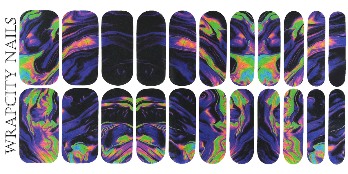 Biohazard EXCLUSIVE Imperial Nail Wrap – Wrapcity Nails