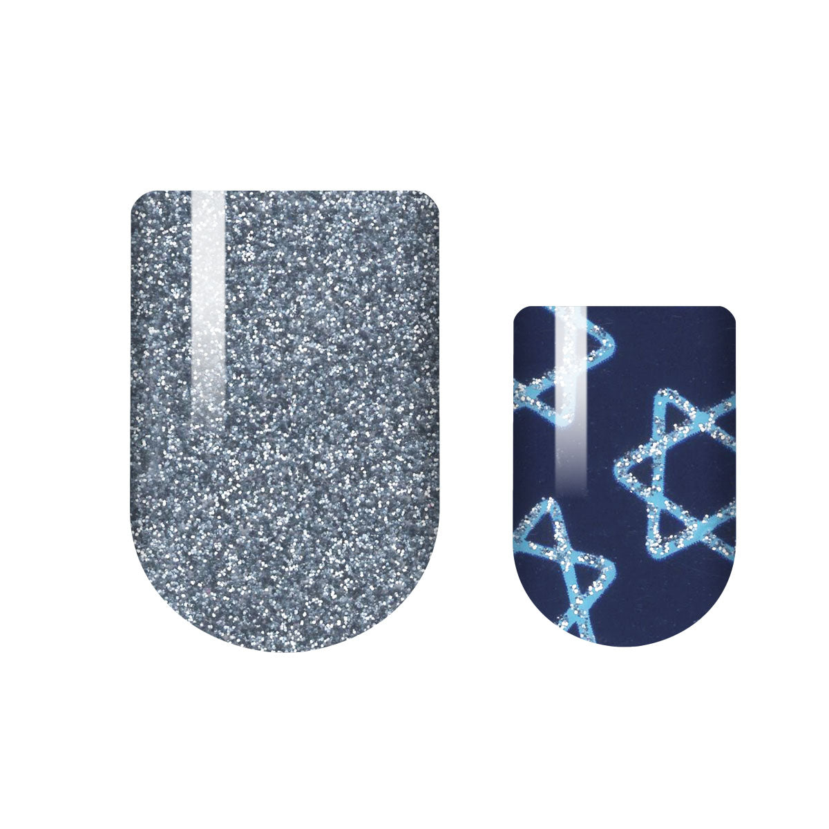 Star Of David Nail Wrap – Wrapcity Nails