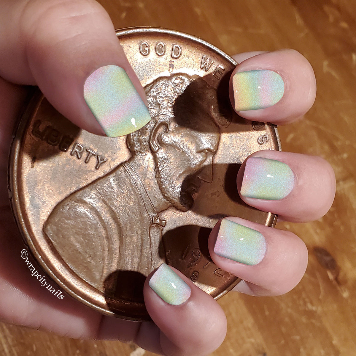 Utopia Deluxe Chameleon Color-Shift Nail Wrap – Wrapcity Nails